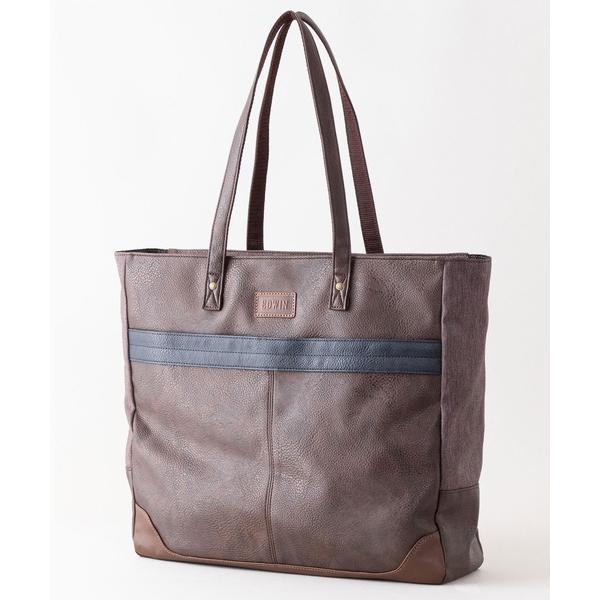 ZOZO問い合わせ番号:77048624ショップ:UNIIT，ユニットブランド:EDWIN，エドウィン，UNIIT，ユニット商品名:【EDWIN/エドウィン】別注PUトートバッグ　ビジネス　カジュアル　開口部ファスナーカテゴリ:バッグ&gt...