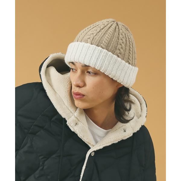 『セール実施中』ZOZO問い合わせ番号:77049145ショップ:ABAHOUSE，アバハウスブランド:Ruben，ルーベン，ABAHOUSE，アバハウス商品名:【RUBEN/ルーベン】RIVERSIBLE RIB WATCH CAP /リ...