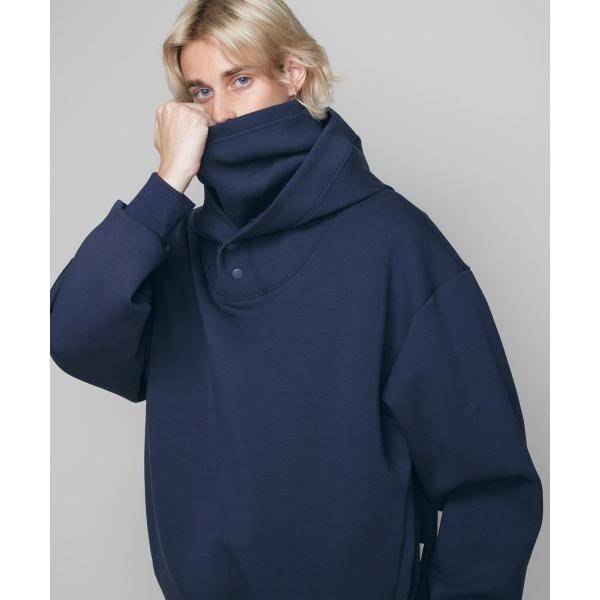 ZOZO問い合わせ番号:77083194ショップ:rehacer，レアセルブランド:rehacer，レアセル商品名:rehacer : Big Stole Hooded CS / ビッグストールフーテッドカットソーカテゴリ:トップス>...