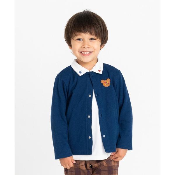 『セール実施中』ZOZO問い合わせ番号:77089386ショップ:MIKI HOUSE HOT BISCUITS，ミキハウスホットビスケッツブランド:HOT BISCUITS，ホットビスケッツ商品名:接結天竺素材 ワンポイントカーディガンカ...