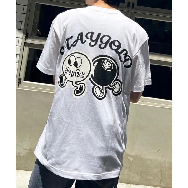 『セール実施中』ZOZO問い合わせ番号:77116429ショップ:BIG CITY MARKET，ビッグシティマーケットブランド:STAY GOLD，ステイゴールド商品名:【STAYGOLD】ビリヤード バックプリント Tシャツ / Bil...
