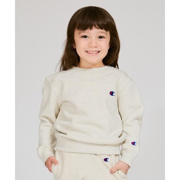 『タイムセール実施中』ZOZO問い合わせ番号:77117233ショップ:Champion，チャンピオンブランド:Champion，チャンピオン商品名:【Champion/チャンピオン】キッズ ベーシック クルーネックスウェットシャツカテゴリ...