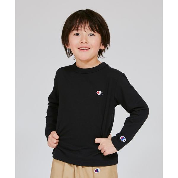 『タイムセール実施中』ZOZO問い合わせ番号:77117271ショップ:Champion，チャンピオンブランド:Champion，チャンピオン商品名:【Champion/チャンピオン】キッズ ベーシック ロングスリーブTシャツカテゴリ:トッ...