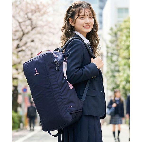 ZOZO問い合わせ番号:77118006ショップ:Karlas，カルラスブランド:EASTBOY，イーストボーイ商品名:【EASTBOY/イーストボーイ】 別注3wayボストンバッグ リュック ショルダーバッグ 大容量 約50L WEB限定...