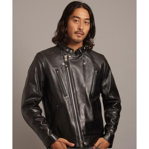 ZOZO問い合わせ番号:77118489ショップ:JACKROSE，ジャックローズブランド:schott，ショット，JACKROSE，ジャックローズ商品名:SCHOTT-DOUBLE BREST RIDERS-２/ショット ダブル ブレスト...