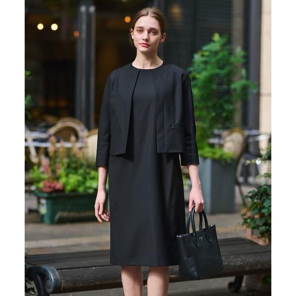 『タイムセール実施中』ZOZO問い合わせ番号:77118966ショップ:DRESSTERIOR，ドレステリアブランド:DRESSTERIOR，ドレステリア商品名:「セットアップ可」ブラックフォーマルワンピースカテゴリ:ワンピース/ドレス&g...
