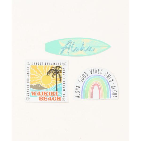 ZOZO問い合わせ番号:77150725ショップ:チャイハネ，チャイハネブランド:Kahiko，カヒコ商品名:【Kahiko】アロハ3セットステッカーカテゴリ:雑貨/ホビー>ステッカー/テープブランド品番:4JDP3301素材:PVC...