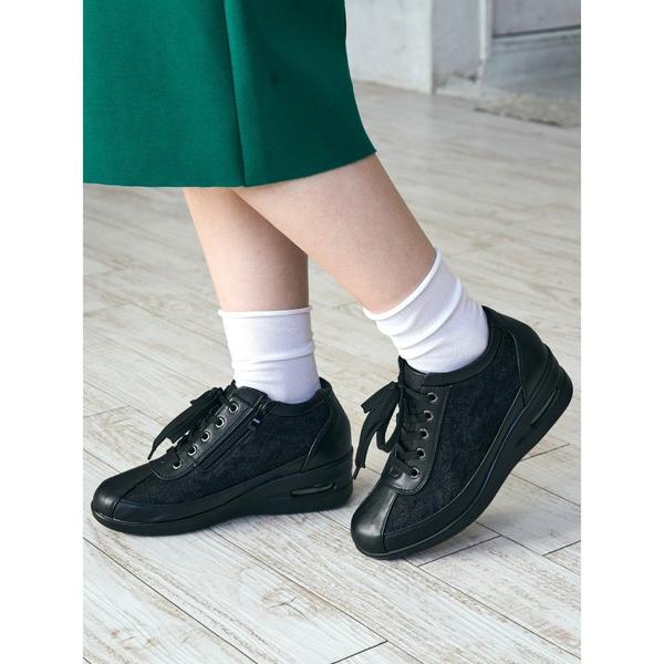 『セール実施中』ZOZO問い合わせ番号:77152062ショップ:Mafmof，マフモフブランド:Realta，レアルタ商品名:Realta(レアルタ)5cmヒール防滑幅広3Eウエッジソールコンフォートシューズカテゴリ:シューズ>パン...