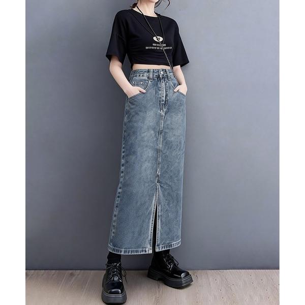 『セール実施中』ZOZO問い合わせ番号:77220471ショップ:FRP，エフアールピーブランド:BLANC FICELLE，ブランフィセル商品名:デニム　スカートカテゴリ:スカート>デニムスカートブランド品番:YD-0002素材:コ...