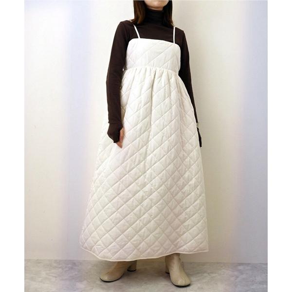 『タイムセール実施中』ZOZO問い合わせ番号:77221002ショップ:STYLEBLOCK，スタイルブロックブランド:STYLEBLOCK，スタイルブロック商品名:マットタフタダイヤキルトキャミワンピースカテゴリ:ワンピース/ドレス&gt...