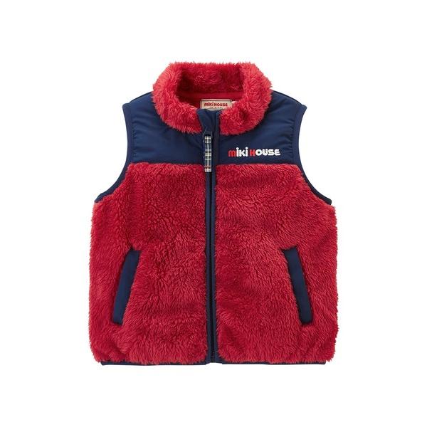 ZOZO問い合わせ番号:77251677ショップ:MIKI HOUSE，ミキハウスブランド:MIKI HOUSE，ミキハウス商品名:シープフリースベストカテゴリ:トップス>ベストブランド品番:10-5708-490素材:（表面・裏面）...