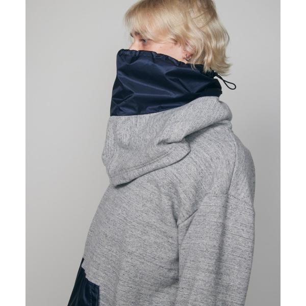 ZOZO問い合わせ番号:77289309ショップ:rehacer，レアセルブランド:rehacer，レアセル商品名:rehacer : Stole Hooded CS / ストールフーデッドカットソーカテゴリ:トップス>パーカーブラン...