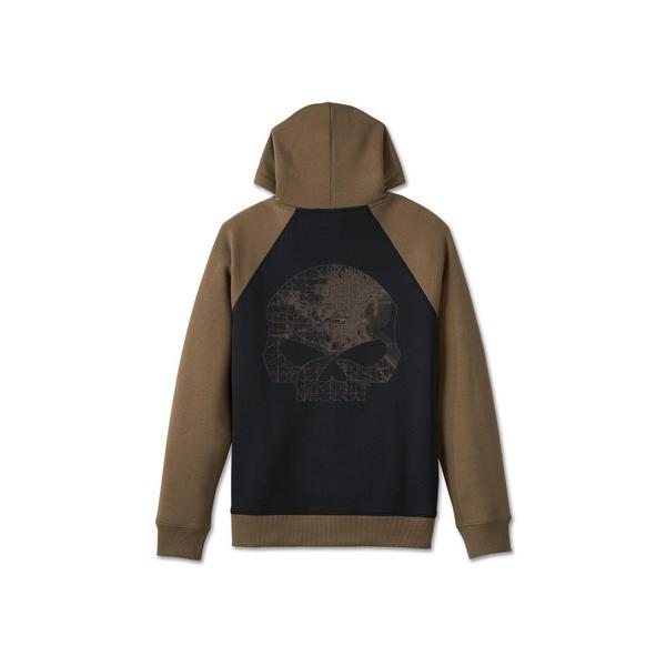 ZOZO問い合わせ番号:77291649ショップ:HARLEY-DAVIDSON，ハーレーダビッドソンブランド:Harley-Davidson，ハーレーダビッドソン商品名:Willie G(TM)スカルラグランフーディーカテゴリ:トップス&...