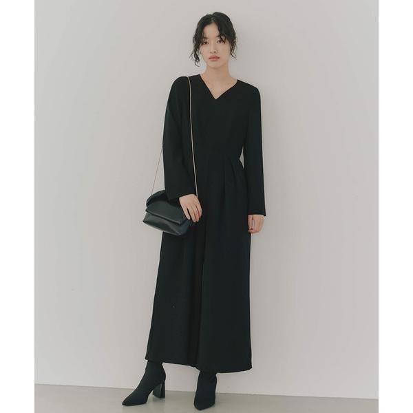 『セール実施中』ZOZO問い合わせ番号:77292593ショップ:kaene，カエンブランド:kaene，カエン商品名:カーブネックオールインワン［ブラックフォーマル対応］冠婚葬祭 礼服 喪服 入学式 卒業式 七五三 お宮参りカテゴリ:フォ...