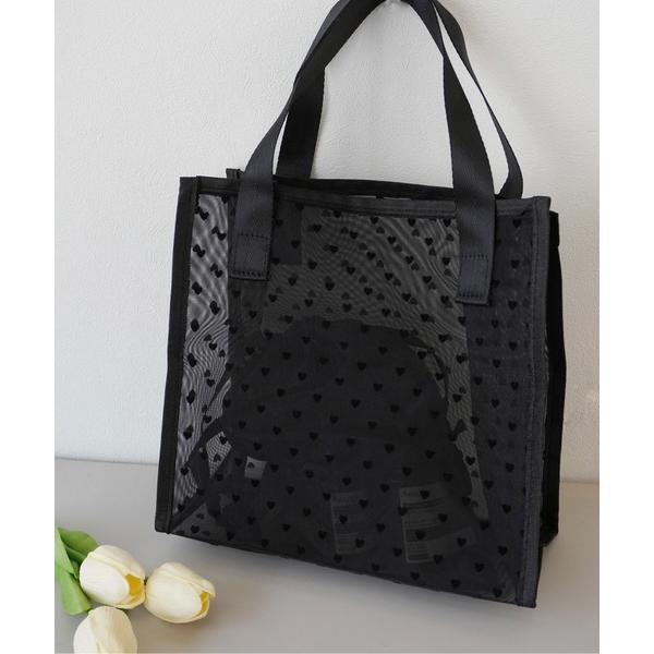 ZOZO問い合わせ番号:77292683ショップ:Port，ポートブランド:Jelly moo，ジェリームー，Port，ポート商品名:【 Jelly moo / ジェリームー 】 ハート メッシュ スクエア ハンドバッグ / サブバッグ /...