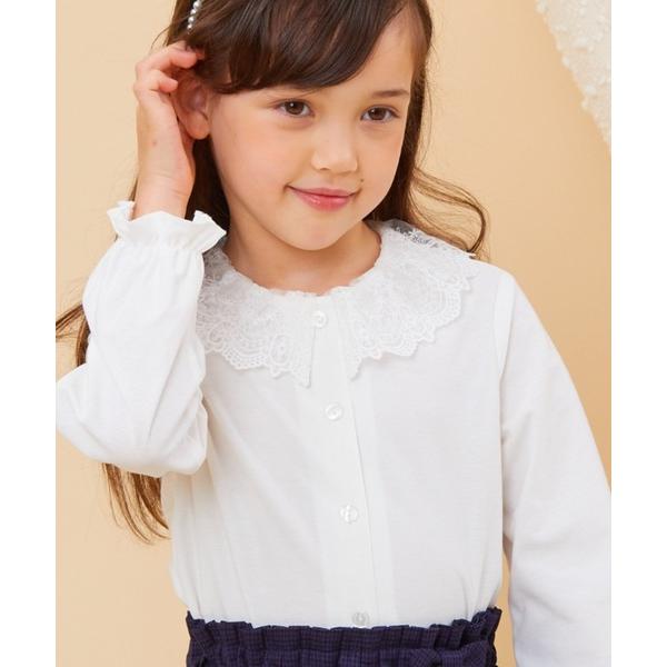 『セール実施中』ZOZO問い合わせ番号:77292743ショップ:CHOPIN，ショパンブランド:CHOPIN，ショパン商品名:チュールレース襟ブラウスカテゴリ:トップス>シャツ/ブラウスブランド品番:8373-8305A素材:本体：...