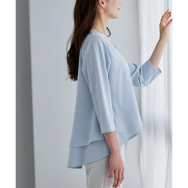 ZOZO問い合わせ番号:77326181ショップ:Pierrot，ピエロブランド:Pierrot，ピエロ商品名:バックフレアデザインTブラウスカテゴリ:トップス>シャツ/ブラウスブランド品番:ks1911-014459-2cp素材:ポ...