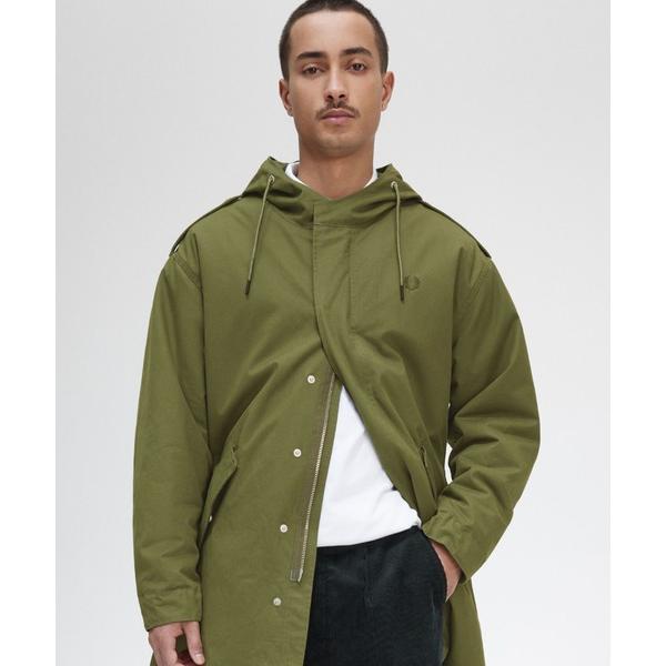 『セール実施中』ZOZO問い合わせ番号:77327154ショップ:FRED PERRY，フレッドペリーブランド:FRED PERRY，フレッドペリー商品名:Fur Lined Fishtail Parka／ファーライナーフィッシュテールパー...