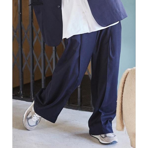 『タイムセール実施中』ZOZO問い合わせ番号:77347880ショップ:ONE DAY KMC，ワンデイケイエムシーブランド:ADAM PATEK，アダムパテック商品名:ADAMPATEK/pleated tuck looose slack...