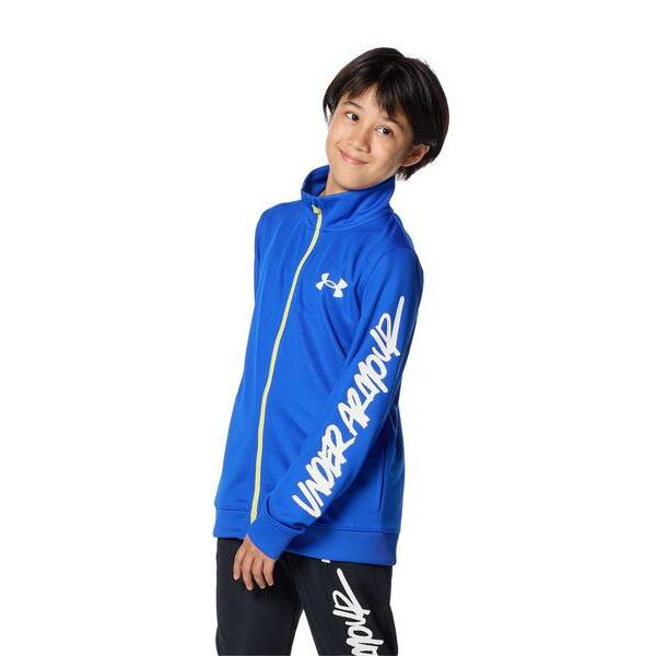 『セール実施中』ZOZO問い合わせ番号:77360198ショップ:UNDER ARMOUR，アンダーアーマーブランド:UNDER ARMOUR，アンダーアーマー商品名:UAトラックジャケット（トレーニング/KIDS）カテゴリ:ジャケット/ア...