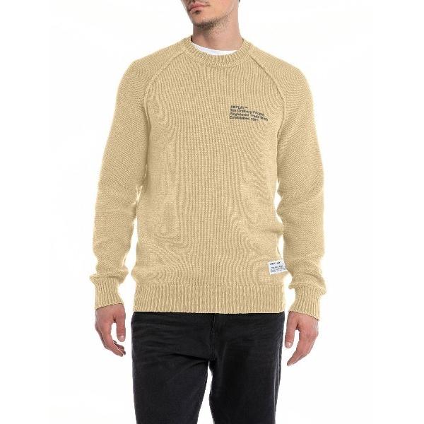 『セール実施中』ZOZO問い合わせ番号:77361318ショップ:REPLAY，リプレイブランド:REPLAY，リプレイ商品名:コットンウォッシュラグランスリーブセーターカテゴリ:トップス>ニット/セーターブランド品番:UK2501....