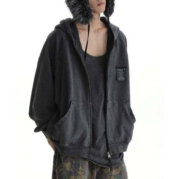 『タイムセール実施中』ZOZO問い合わせ番号:77362090ショップ:chuclla，チュクラブランド:MASONPRINCE，メイソンプリンス商品名:品質タグプリント ダブルZIPパーカー WY6216【MASONPRINCE × TH...