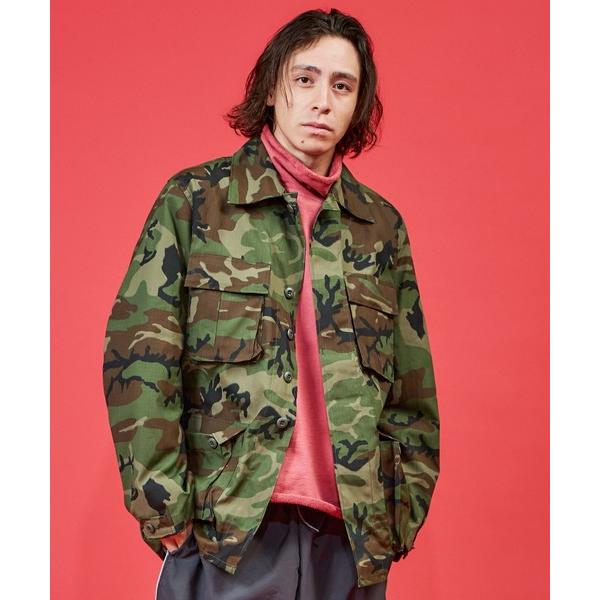 ZOZO問い合わせ番号:77423561ショップ:SAWINTO，ソイントブランド:MILITARY，ミリタリー商品名:US BROWN DOMINANT WOODLAND BDU JKT/ ユーエス ブラウンドミナント ウッドランド ビー...