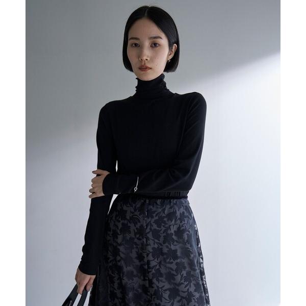 『セール実施中』ZOZO問い合わせ番号:77425128ショップ:UNFILO，アンフィーロブランド:UNFILO，アンフィーロ商品名:【暖かさ＆着心地の良さで大ヒット】コットンカシミヤ タートルネックカットソーカテゴリ:トップス>T...