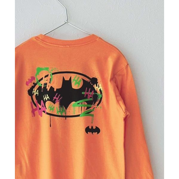 『タイムセール実施中』ZOZO問い合わせ番号:77491164ショップ:Auntie Rosa，アンティローザブランド:ZI-ON，ジーオン商品名:BATMAN バットマン ロゴロンTカテゴリ:トップス>Tシャツ/カットソーブランド品...