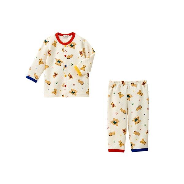 ZOZO問い合わせ番号:77491712ショップ:MIKI HOUSE，ミキハウスブランド:MIKI HOUSE，ミキハウス商品名:ミキハウスベア長袖パジャマカテゴリ:ルームウェア>ルームウェア/パジャマブランド品番:13-7301-...