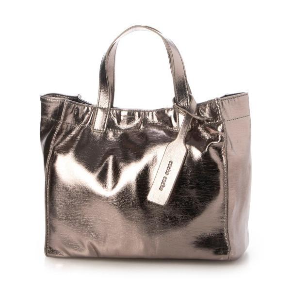 ZOZO問い合わせ番号:77495691ショップ:UNBILLION，アンビリオンブランド:cache cache，カシュ カシュ商品名:カシュカシュ cachecache / ソフトメタリックショッパートートSカテゴリ:バッグ>トー...