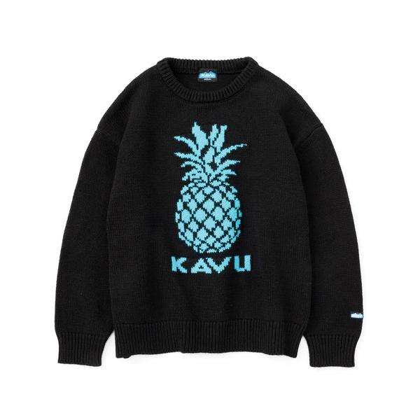 ZOZO問い合わせ番号:77498895ショップ:A&amp;F COUNTRY，エイアンドエフカントリーブランド:KAVU，カブー商品名:KAVU/カブー KID'S Pineapple Knit/パイナップルニットカテゴリ:トップス&g...