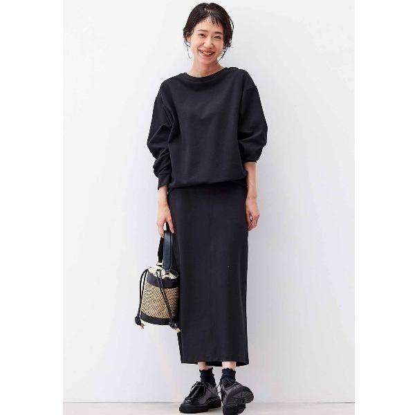 ZOZO問い合わせ番号:77562721ショップ:FELISSIMO，フェリシモブランド:Live in comfort，リブインコンフォート商品名:リブ　イン　コンフォート　くぼっち★とコラボ　ハリ感＆伸びる素材できれい見えする　カットソ...