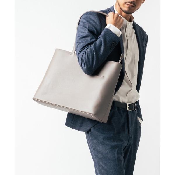 『セール実施中』ZOZO問い合わせ番号:77563276ショップ:MURA，ムラブランド:MURA，ムラ商品名:シュリンクレザー シンプル スマホポケット トートバッグカテゴリ:バッグ>トートバッグブランド品番:cs-23素材:牛革(...