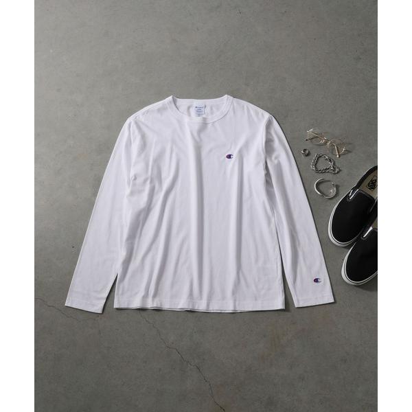 ZOZO問い合わせ番号:77596507ショップ:JUGLANS，ユグランスブランド:Champion，チャンピオン商品名:【Champion】C3-Y428 LONG SLEEVE T-SHIRT/ロングスリーブTシャツ/チャンピオンカテ...