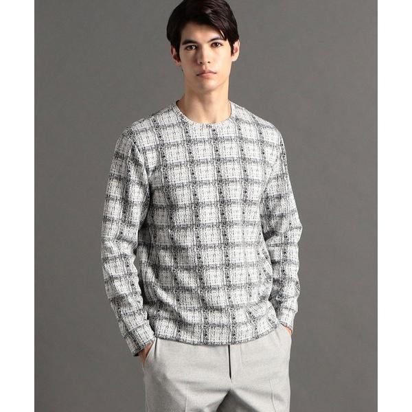 『セール実施中』ZOZO問い合わせ番号:77597291ショップ:NICOLE，ニコルブランド:MONSIEUR NICOLE，ムッシュニコル商品名:【ex/tra】メランジチェックジャカード プルオーバーカテゴリ:トップス>Tシャツ...