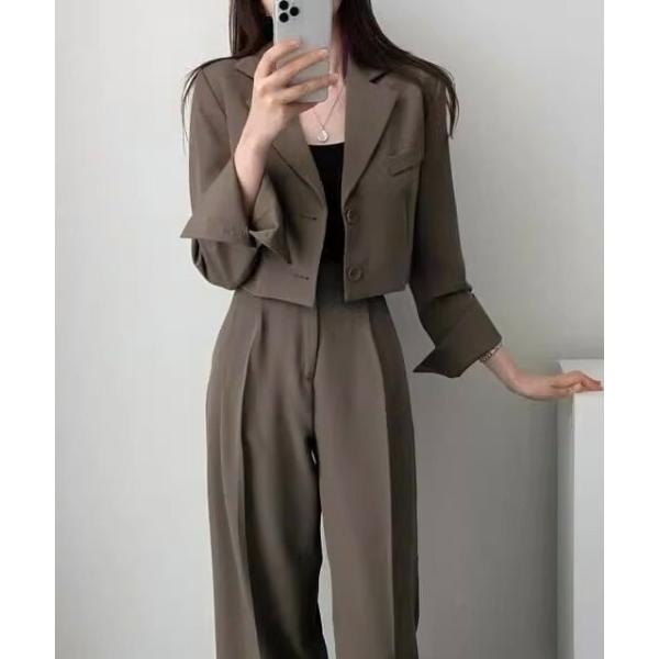 『タイムセール実施中』ZOZO問い合わせ番号:77597744ショップ:DIAVEL，ディアベルブランド:LADY LIKE，レディライク，DIAVEL，ディアベル商品名:ショートジャケットセットアップパンツスーツカテゴリ:ジャケット/アウ...