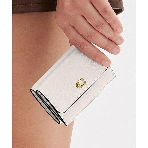 ZOZO問い合わせ番号:77601133ショップ:COACH，コーチブランド:COACH，コーチ商品名:ミニ トライフォールド ウォレットカテゴリ:財布/小物>財布ブランド品番:CM437 B4HA素材:牛革原産国:ベトナム製カラー:...