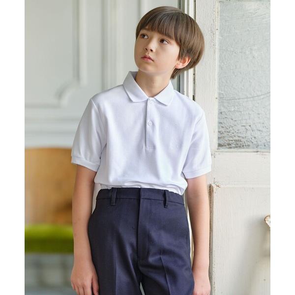 ZOZO問い合わせ番号:77672729ショップ:J.PRESS，ジェイプレスブランド:J.PRESS，ジェイプレス商品名:【140-170cm】40/2鹿の子 半袖 ポロシャツカテゴリ:トップス>ポロシャツブランド品番:PLJPSA...