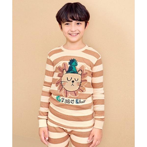 『タイムセール実施中』ZOZO問い合わせ番号:77707142ショップ:Auntie Rosa，アンティローザブランド:unifriend，ユニフレンド商品名:韓国子供服 長袖パジャマ  カプライオンカテゴリ:ルームウェア>ルームウェ...