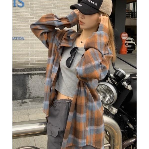 『タイムセール実施中』ZOZO問い合わせ番号:77740759ショップ:DIAVEL，ディアベルブランド:LADY LIKE，レディライク，DIAVEL，ディアベル商品名:ドットボタンチェックネルシャツカテゴリ:トップス>シャツ/ブラ...