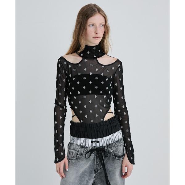 『セール実施中』ZOZO問い合わせ番号:77765997ショップ:SORIN，ソリンブランド:SORIN，ソリン　商品名:SWAN LAKE Cut-out Bodysuit/スワンレイク カットアウトボディスーツカテゴリ:トップス>...