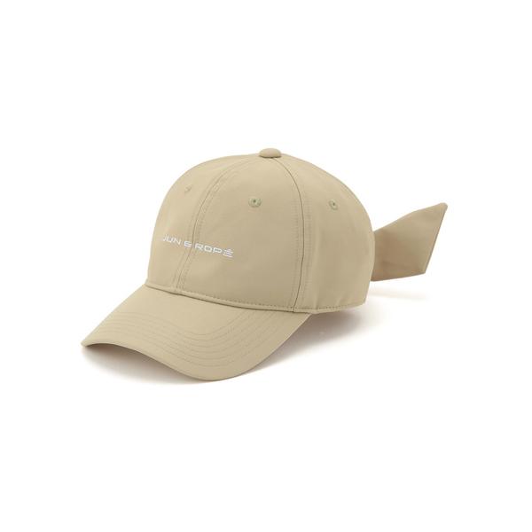 ZOZO問い合わせ番号:77771460ショップ:ROPE'，ロぺブランド:JUN&amp;ROPE'，ジュンアンドロペ商品名:【2WAY】リボン取り外しツイルキャップカテゴリ:帽子>キャップブランド品番:2023-B-ERU3310...