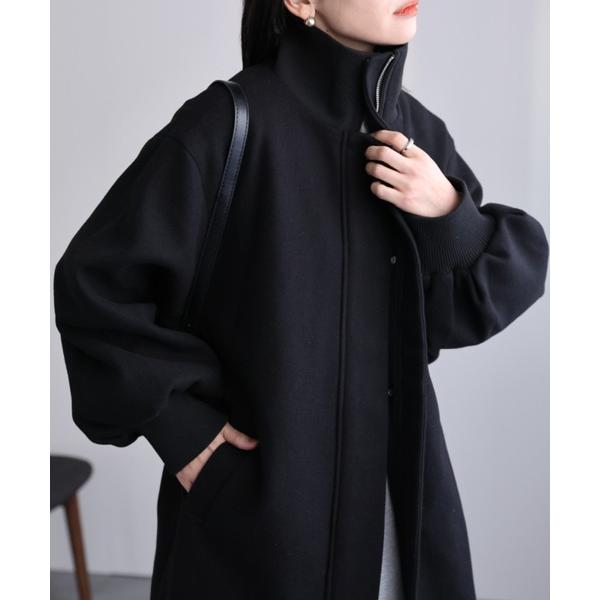 『セール実施中』ZOZO問い合わせ番号:77771982ショップ:Bonjour Sagan，ボンジュールサガンブランド:ap retro，アプレトロ，Bonjour Sagan，ボンジュールサガン商品名:スタンドオーバーコートカテゴリ:ジ...