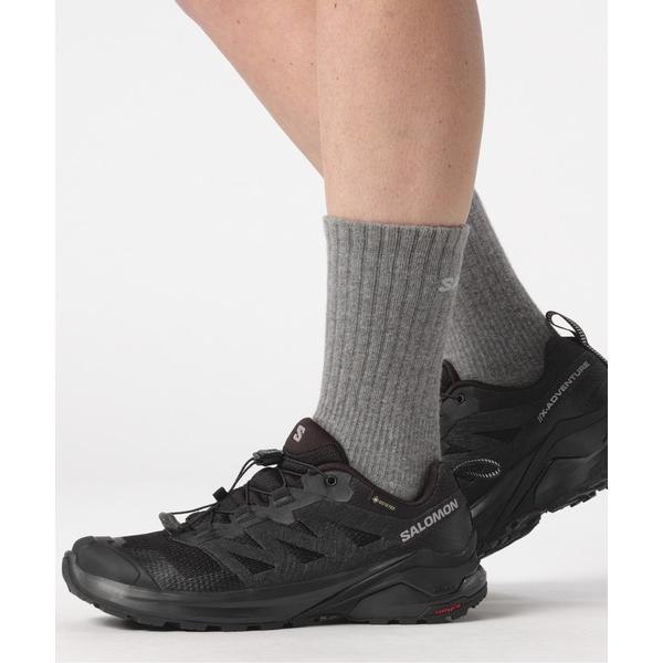 ZOZO問い合わせ番号:77805630ショップ:ムラサキスポーツ，ムラサキスポーツブランド:SALOMON，サロモン，ムラサキスポーツ，ムラサキスポーツ商品名:SALOMON/サロモン スニーカー レディース 防水 ゴアテックス X-AD...