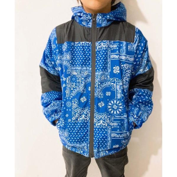 『タイムセール実施中』ZOZO問い合わせ番号:77806648ショップ:Auntie Rosa，アンティローザブランド:ZI-ON，ジーオン商品名:ペイズリー 切替マウンテンパーカーカテゴリ:ジャケット/アウター>マウンテンパーカーブ...