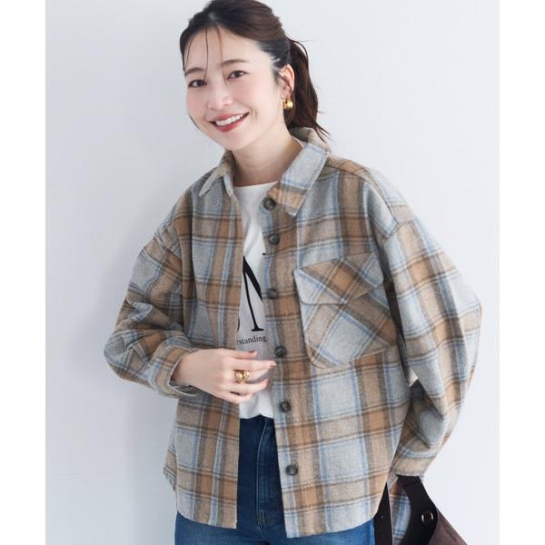 『タイムセール実施中』ZOZO問い合わせ番号:77841793ショップ:coca，コカブランド:coca（coca），コカ商品名:起毛オーバーサイズチェックジャケットカテゴリ:ジャケット/アウター>その他アウターブランド品番:16-2...