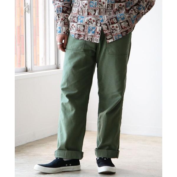 ZOZO問い合わせ番号:77875028ショップ:BEAMS MEN，ビームス メンブランド:orSlow，オアスロウ，fennica，フェニカ商品名:orSlow / U.S. ARMY ファティーグ パンツ リバースサテンカテゴリ:パン...