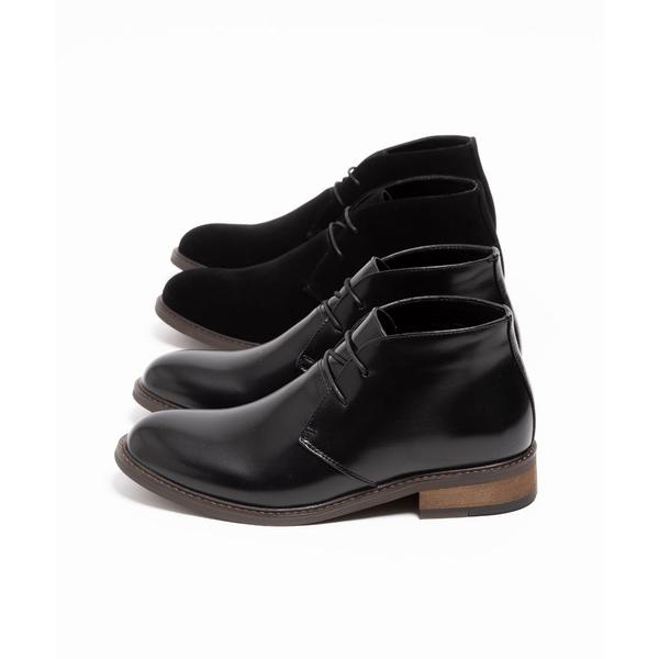 『セール実施中』ZOZO問い合わせ番号:77876159ショップ:SVEC，シュベックブランド:SVEC，シュベック商品名:ミニマム チャッカブーツカテゴリ:シューズ>ブーツブランド品番:SPB068-3素材:合成皮革  / アウトソ...