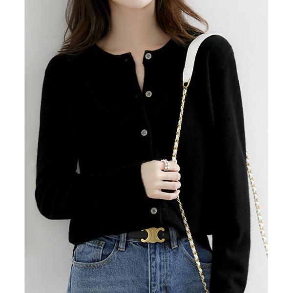 『セール実施中』ZOZO問い合わせ番号:77877220ショップ:FRP，エフアールピーブランド:BLANC FICELLE，ブランフィセル商品名:ニット　クルーネック　カーディガンカテゴリ:トップス>カーディガン/ボレロブランド品番...